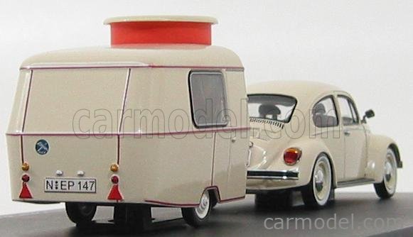 SCHUCO 03866 Scale 1/43 | VOLKSWAGEN KAFER 1600i (BEETLE) WITH HYMER ...