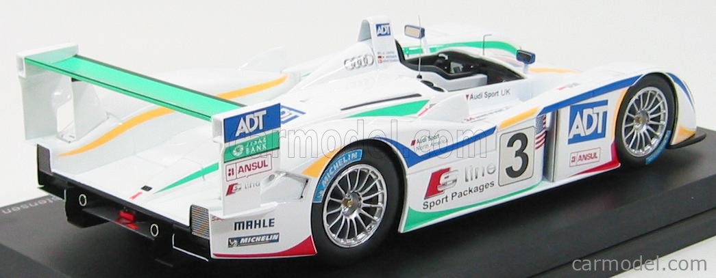 SPARK-MODEL S1801 Scale 1/18 | AUDI R8 3.6L TURBO TEAM ADT CHAMPION ...