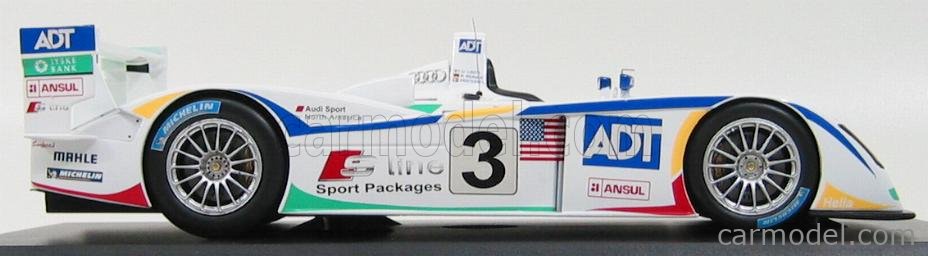SPARK-MODEL S1801 Scale 1/18 | AUDI R8 3.6L TURBO TEAM ADT CHAMPION ...