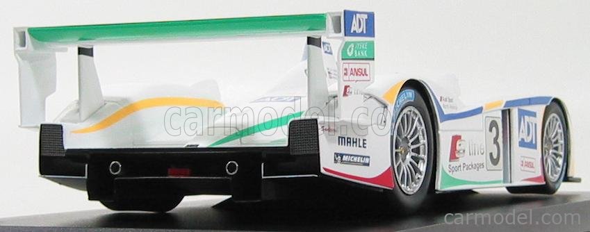 SPARK-MODEL S1801 Echelle 1/18 | AUDI R8 3.6L TURBO TEAM ADT CHAMPION ...