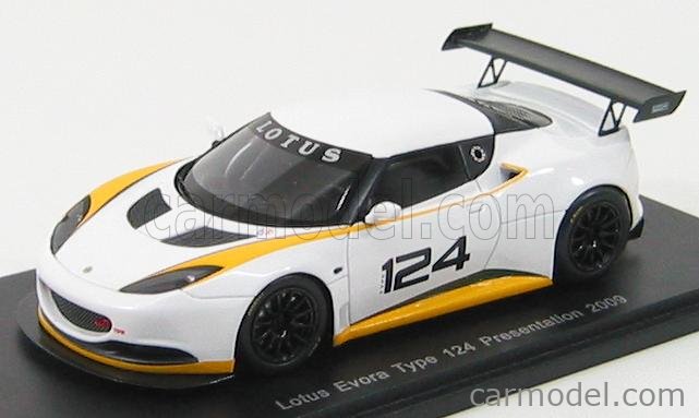SPARK-MODEL S2204 Scale 1/43 | LOTUS EVORA TYPE 124 ENDURANCE PRESS ...