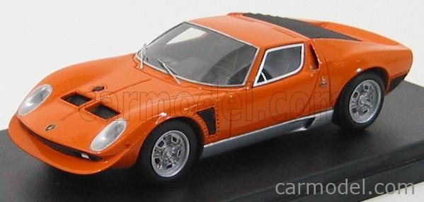 LOOKSMART LS351 Масштаб 1/43 | LAMBORGHINI JOTA SVJ (MIURA) REPLICA 1972 ORANGE