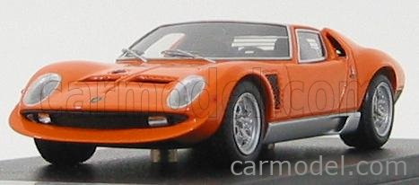 LOOKSMART LS351 Scale 1/43 | LAMBORGHINI JOTA SVJ (MIURA) REPLICA 1972 ORANGE