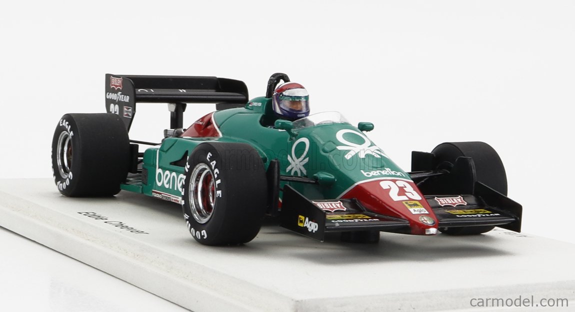 SPARK-MODEL S1714 Escala 1/43 | ALFA ROMEO F1 185T N 23 BELGIUM GP 1985 ...