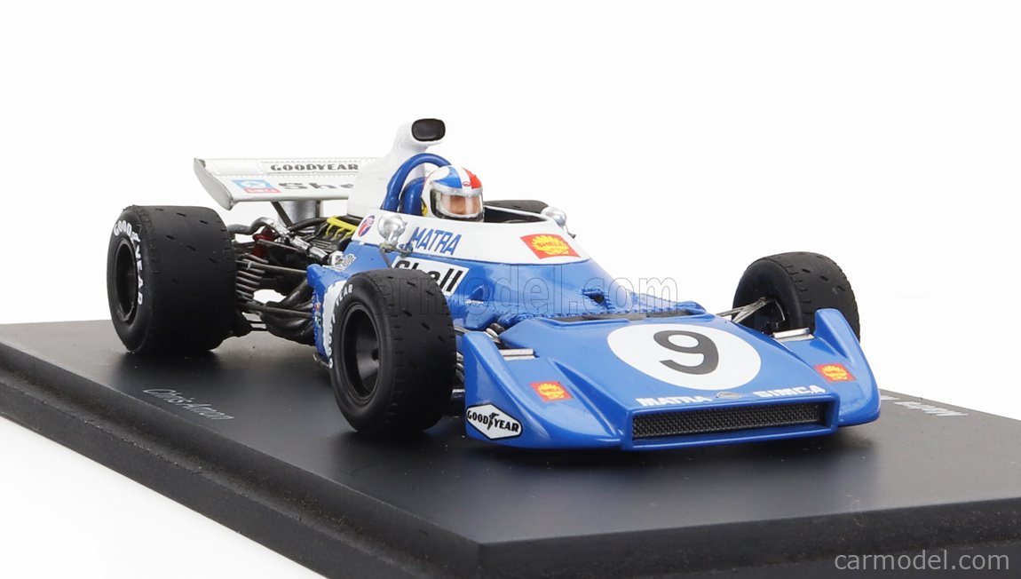 SPARK-MODEL S1607 Scale 1/43 | MATRA SIMCA F1 MS120D N 9 3rd FRENCH GP ...