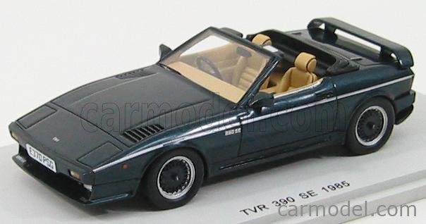 SPARK-MODEL S0237 Scale 1/43 | TVR 390SE SPIDER 1985 GREEN MET