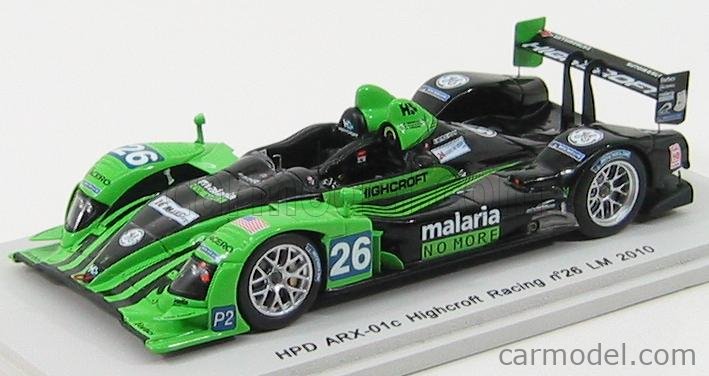 SPARK-MODEL S2570 Масштаб 1/43 | HPD ARX-01c HIGHCROFT RACING N 26 24h ...