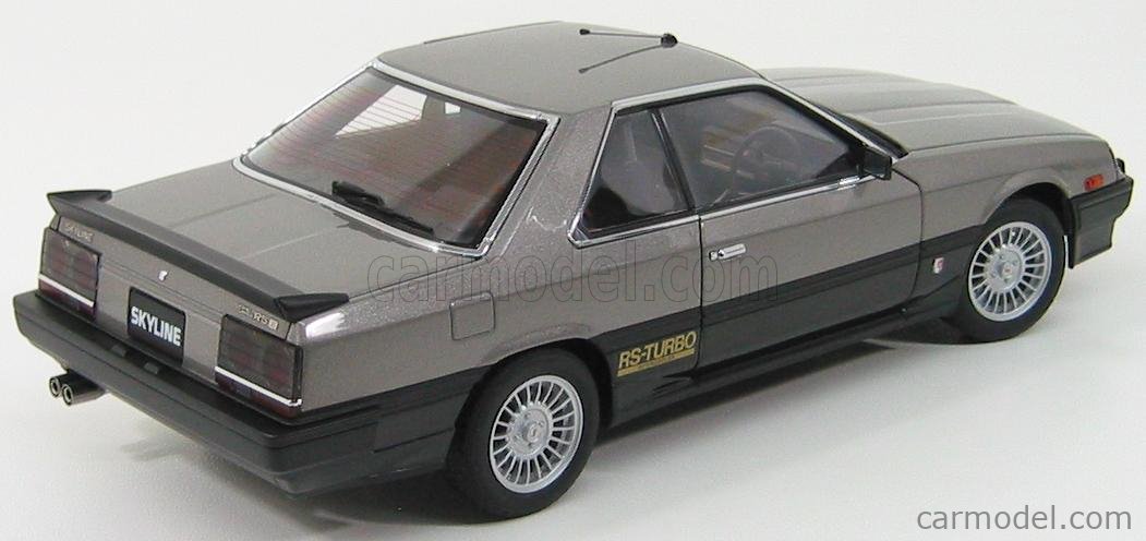 AUTOART 77428 Scale 1/18 | NISSAN SKYLINE 2000 RS-X TURBO INTERCOOLER HARD-TOP DR30 1989 GREY