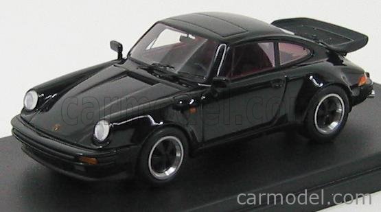 LOOKSMART LS201B Scale 1/43 | PORSCHE 911 3.3 TURBO COUPE 1989 BLACK