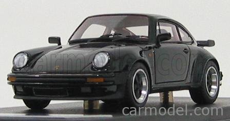 LOOKSMART LS201B Scale 1/43 | PORSCHE 911 3.3 TURBO COUPE 1989 BLACK