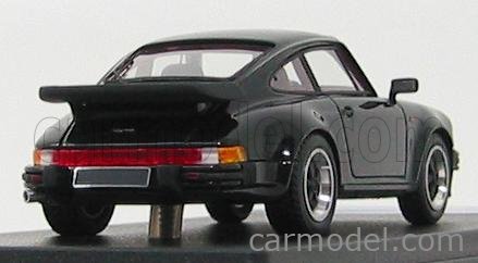LOOKSMART LS201B Scale 1/43 | PORSCHE 911 3.3 TURBO COUPE 1989 BLACK