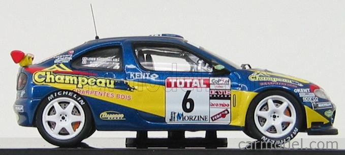 IXO-MODELS RAM297 Echelle 1/43 | RENAULT MEGANE KIT CAR N 6 RALLY MONT ...