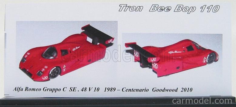 BEEBOP BB110 Scale 1/43 | ALFA ROMEO SE.48 V10 Gr.C 1989 - MUSEO ALFA ... BEEBOP BB110 Scale 1/43 | ALFA ROMEO SE.48 V10 Gr.C 1989 - MUSEO ALFA ...