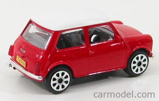 BURAGO 18-30044R Scale 1/43 | MINI COOPER 1969 RED WHITE