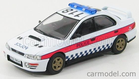 VANGUARDS VA12101 Scale 1/43 | SUBARU IMPREZA TURBO HUMBERSIDE POLICE ...