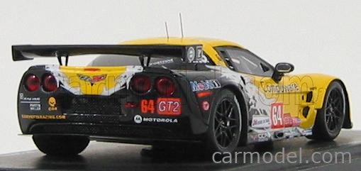 SPARK-MODEL S2580 Scale 1/43 | CHEVROLET CORVETTE C6 ZR1 CORVETTE RACING N 64 24h LE MANS 2010 ...