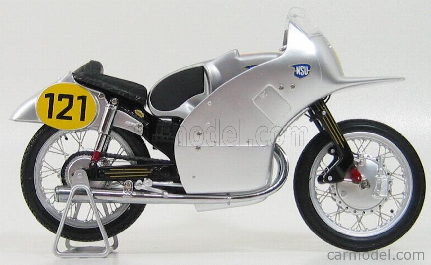 SCHUCO 06632 Scale 1/10 | NSU RENNMAX DELPHIN N 121 1954 SILVER