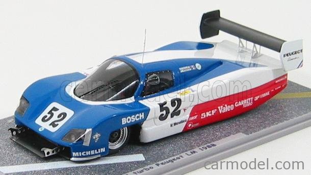 BIZARRE BZ245 Scale 1/43 | PEUGEOT WM P87 N 52 24h LE MANS 1988 P ...
