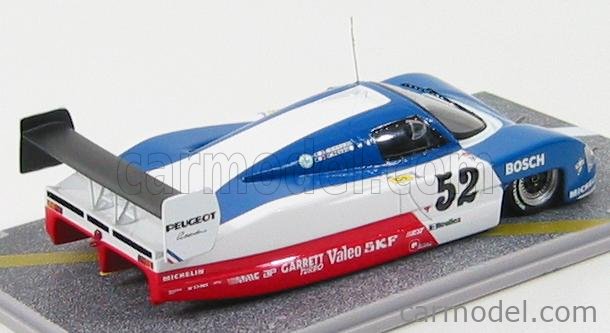 BIZARRE BZ245 Scale 1/43 | PEUGEOT WM P87 N 52 24h LE MANS 1988 P ...
