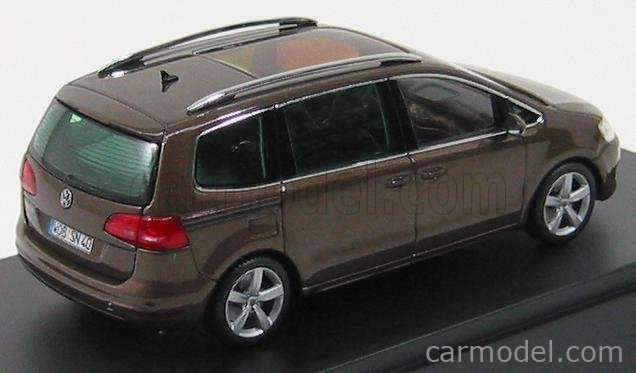 MINICHAMPS 7M0099300H8Z Scale 1/43 | VOLKSWAGEN SHARAN 2010 BROWN MET