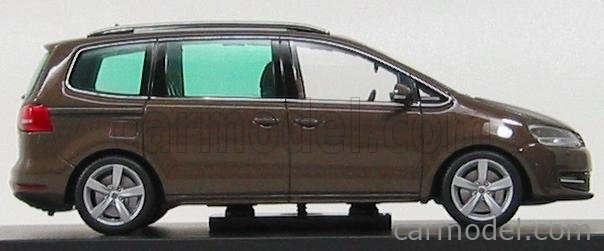 MINICHAMPS 7M0099300H8Z Scale 1/43 | VOLKSWAGEN SHARAN 2010 BROWN MET