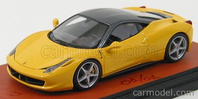 MR-MODELS ONE-OFF075 Scale 1/43 | FERRARI 458 ITALIA 8C 2010 YELLOW