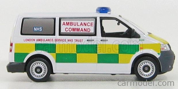 HONGWELL C220ND Echelle 1/43 | VOLKSWAGEN T5 VAN AMBULANCE COMMAND ...