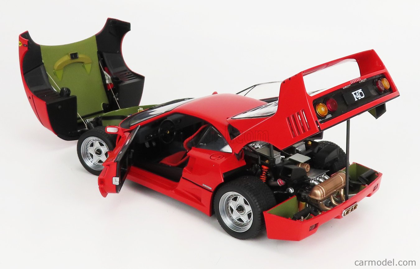 KYOSHO 08413R Scale 1/18 | FERRARI F40 1987 RED