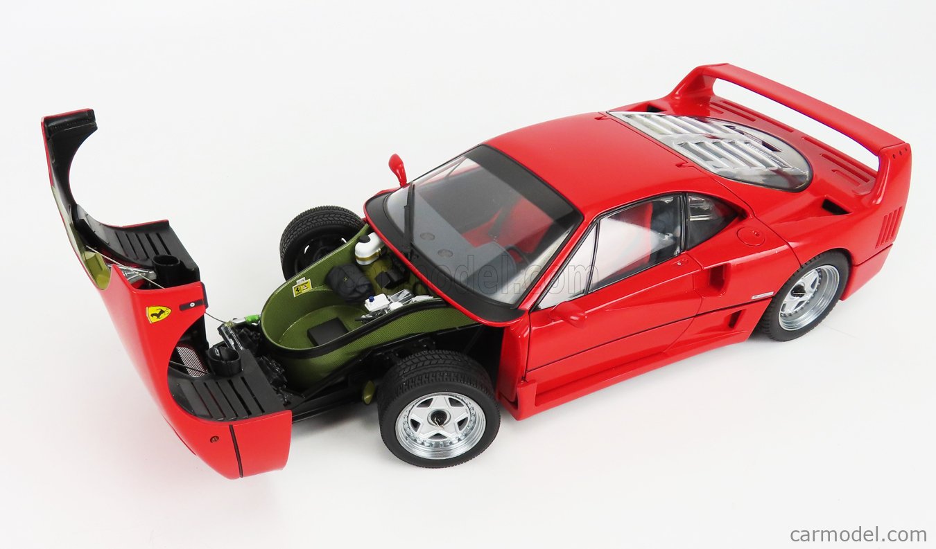 KYOSHO 08413R Scale 1/18 | FERRARI F40 1987 RED