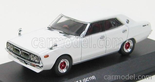 KYOSHO 03275W Scale 1/43 | NISSAN SKYLINE 2000 GT-X (GC110) 1968 WHITE