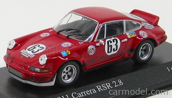 MINICHAMPS 430736963 Scale 1/43 | PORSCHE 911 CARRERA RSR 2.8 GELO ...