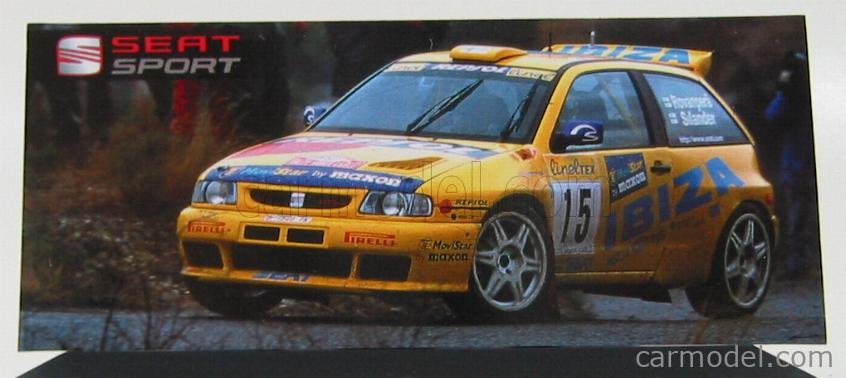 EDICOLA SSC047 Scale 1/43 | SEAT IBIZA GTi 16V EVO2 TEAM REPSOL N 15 ...