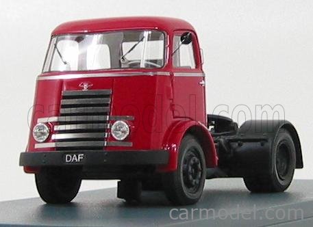 NEO SCALE MODELS NEO50031 Scale 1/50 | DAF A30 TRACTOR TRUCK 1955 RED BLACK