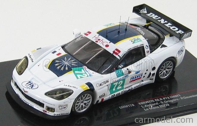 IXO-MODELS LMM178 Масштаб 1/43 | CHEVROLET CORVETTE C6.R N 72 24h LE ...