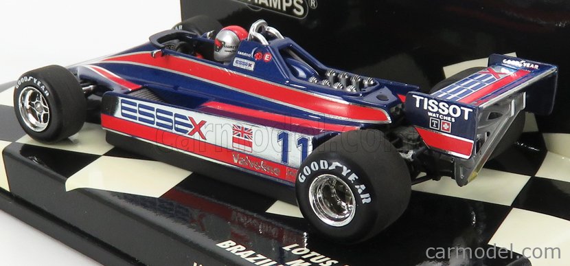 MINICHAMPS 400800011 Scale 1/43 | LOTUS F1 81 FORD N 11 BRAZIL GP 1980 ...