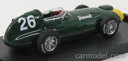 BRUMM R199-UPD Scale 1/43 | VANWALL F1 N 26 GP ITALY 1958 STIRLING MOSS ...