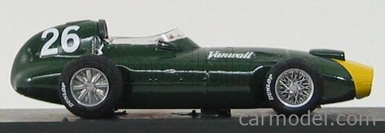BRUMM R199-UPD Scale 1/43 | VANWALL F1 N 26 GP ITALY 1958 STIRLING MOSS ...