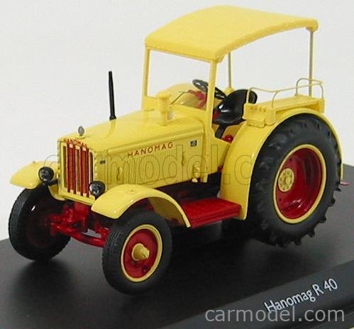 SCHUCO 02787 Scale 1/43 | HANOMAG R40 TRACTOR YELLOW
