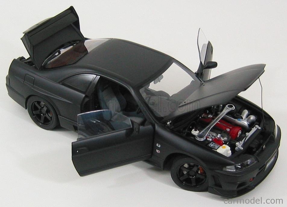 AUTOART 77324 Echelle 1/18 | NISSAN SKYLINE GT-R R-TUNE (R33) MATT BLACK