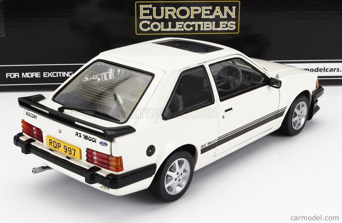 SUN-STAR 04997R Scale 1/18 | FORD ENGLAND ESCORT RS 1600i 1984 WHITE