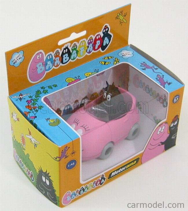 MOTORAMA CA9796BK Scala 1/43 | BARBAPAPA BARBAPAPA + BARBABARBA MATT ...