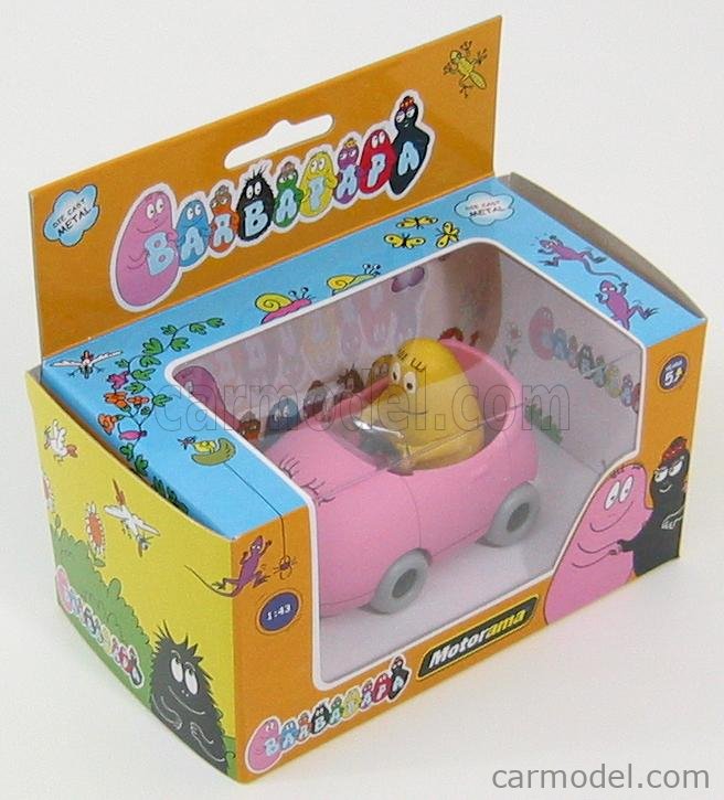 MOTORAMA CA9796YE Escala 1/43 | BARBAPAPA BARBAPAPA + BARBAZOO MATT ...