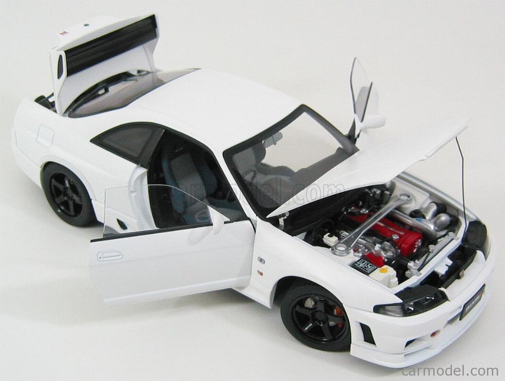 AUTOART 77325 Scale 1/18 | NISSAN SKYLINE GT-R TUNE R33 MATT WHITE
