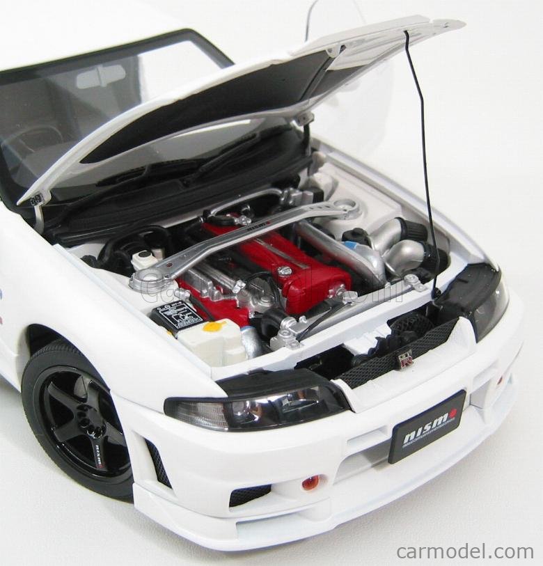 AUTOART 77325 Scale 1/18 | NISSAN SKYLINE GT-R TUNE R33 MATT WHITE