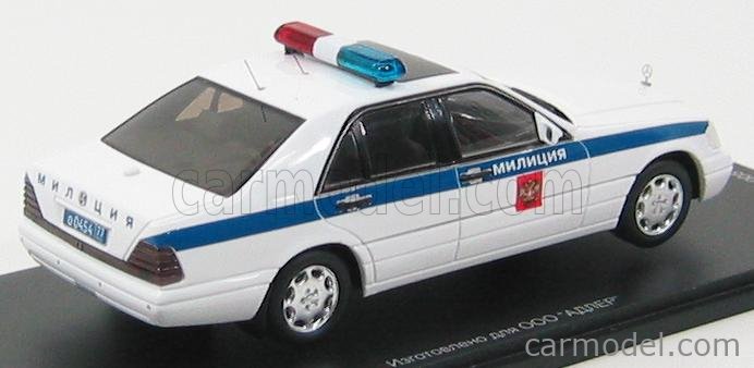 SPARK-MODEL A005 Echelle 1/43 | MERCEDES BENZ S-CLASS W140 RUSSIAN ...