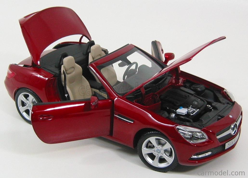 MINICHAMPS B66960513 Scale 1/18 | MERCEDES BENZ SLK-CLASS SPIDER R172 ...