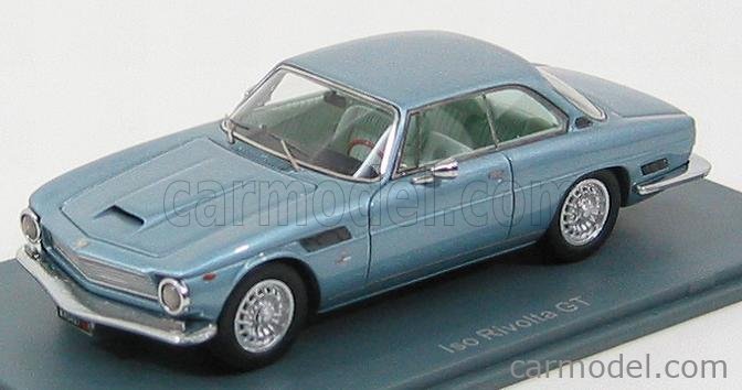 NEO SCALE MODELS NEO43427 Scale 1/43 | ISO RIVOLTA GT 1963 LIGHT BLUE MET