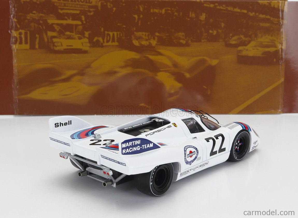 IXO-MODELS LM1971 Scale 1/43 | PORSCHE 917K 4.9L TEAM MARTINI RACING N ...