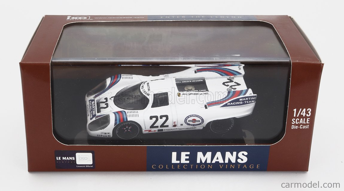 IXO-MODELS LM1971 Scale 1/43 | PORSCHE 917K 4.9L TEAM MARTINI RACING N ...