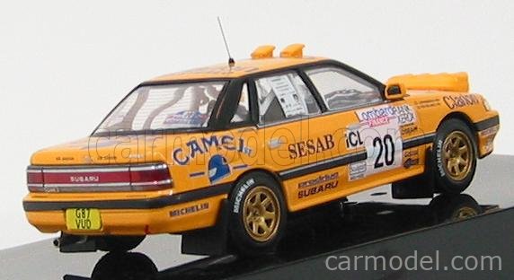 IXO-MODELS RAC217 Scale 1/43 | SUBARU LEGACY RS CAMEL N 20 RALLY RAC ...